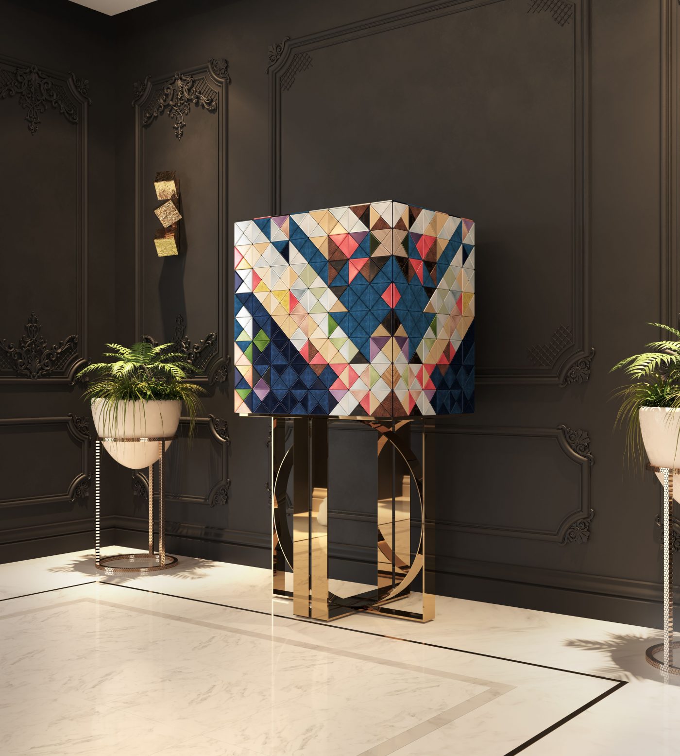 Contemporary Entryway Ideas with Exclusive Design | Buffets And Cabinets