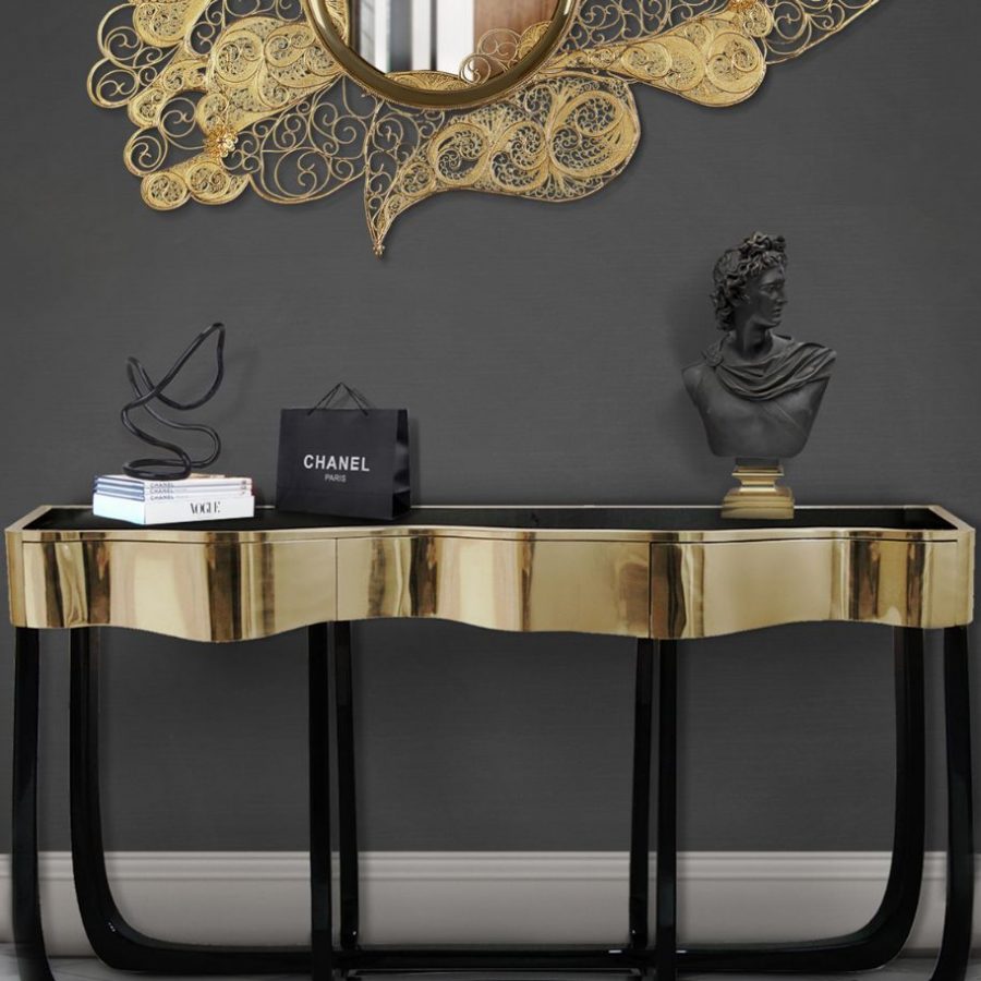 An Exquisite Selection Of Modern Console Tables For A Luxury Entryway