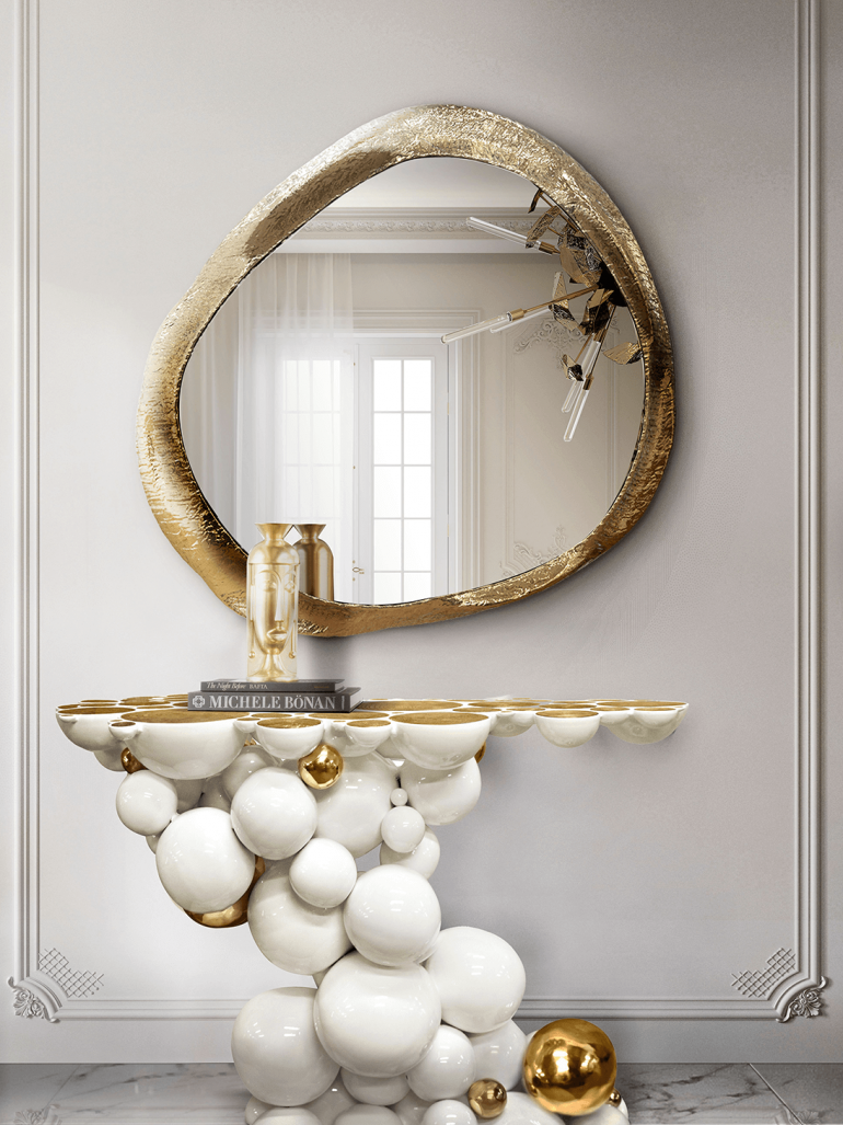 Modern Mirrors That Will Match Perfectly Your Contemporary Sideboards